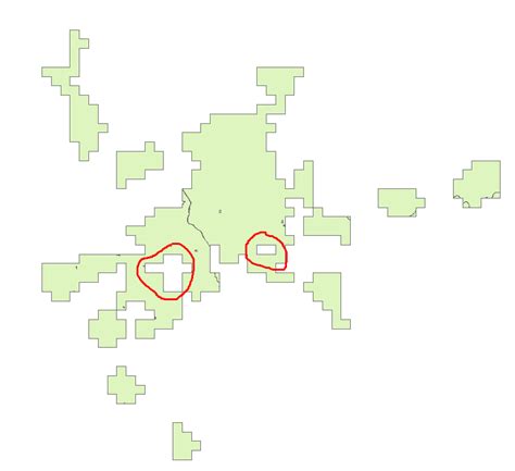 Arcgis Desktop Polygon Gap Filling Geographic Information Systems