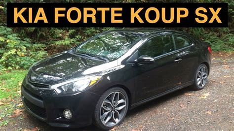 Kia Forte Koup Sx Review Test Drive Youtube