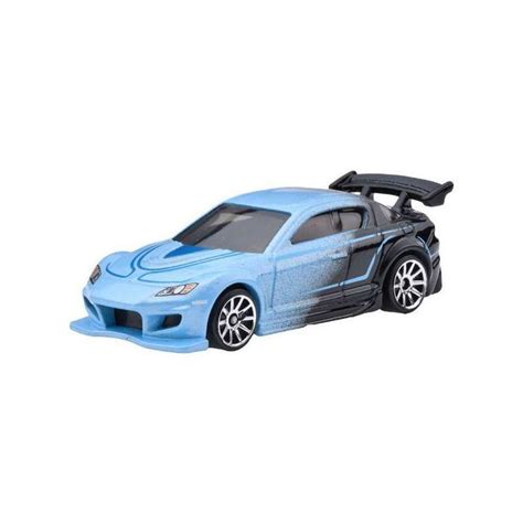 Машинка коллекционная Mattel Hot Wheels Fast Furious HNR88 MAZDA RX 8