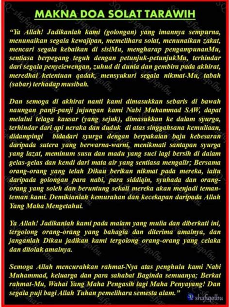 14 Koleksi Doa Doa Selepas Solat Listikel