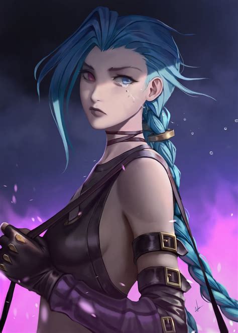 Jinx And Arcane Jinx League Of Legends And 1 More Drawn By Nibelart