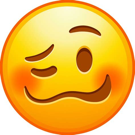 Big Set Of Yellow Emoji Funny Emoticons Faces With Facial Expressions