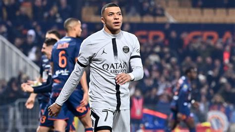 PSG Kylian Mbappé victime dune lésion musculaire et forfait contre