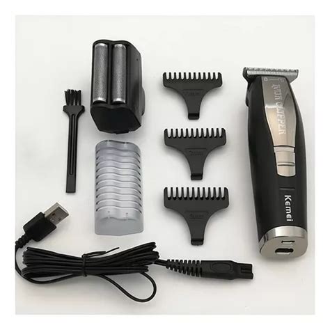 Aparador Em Pelos Barba Profissional Kemei Recarregavel Mercadolivre