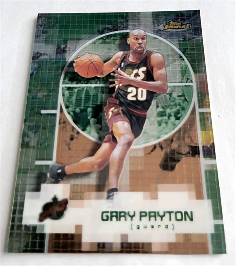 Topps Finest Gary Payton For Sale Online Ebay