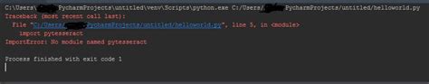Python Pycharm Not Finding Common Modules Stack Overflow