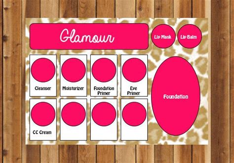 Free Printable Mary Kay Tray Inserts Free Templates Printable