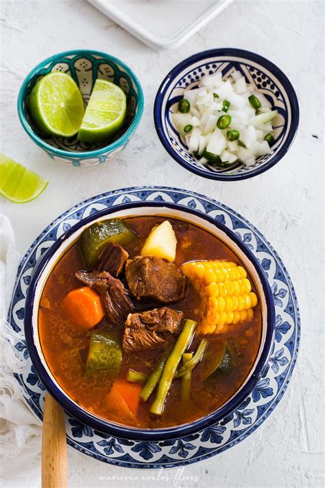Mole De Olla Receta Mexicana Con Bolitas De Masa Maricruz Avalos