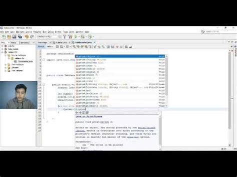 Programacion En Java Tablas De Multiplicar Con For YouTube