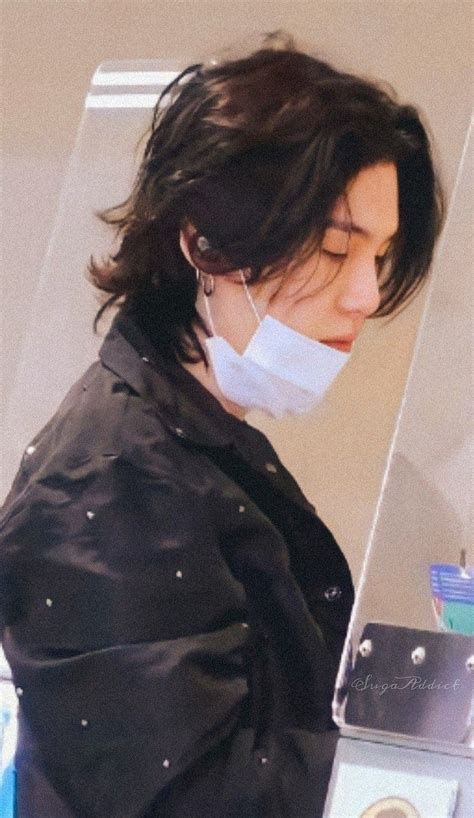 Yoongi S Stunning Long Hair Transformation