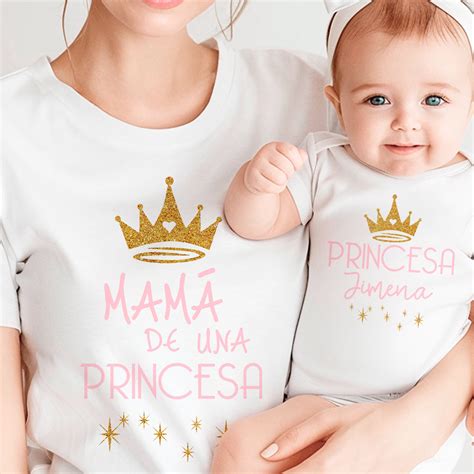 Camisetas Mam De Una Princesa Princesa T Personalizas