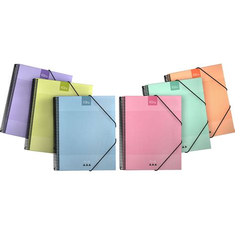 PP Carpeta 40 fundas Maxiplás Kuru2 surtido Grafoplás