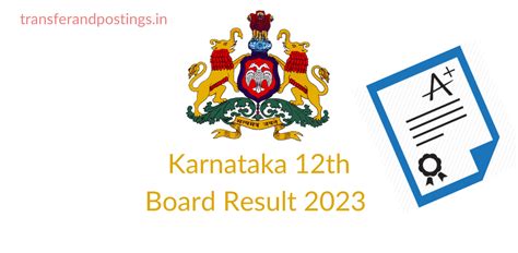 Karresults Nic In Karnataka 2nd PUC Result 2023 Has Been Released
