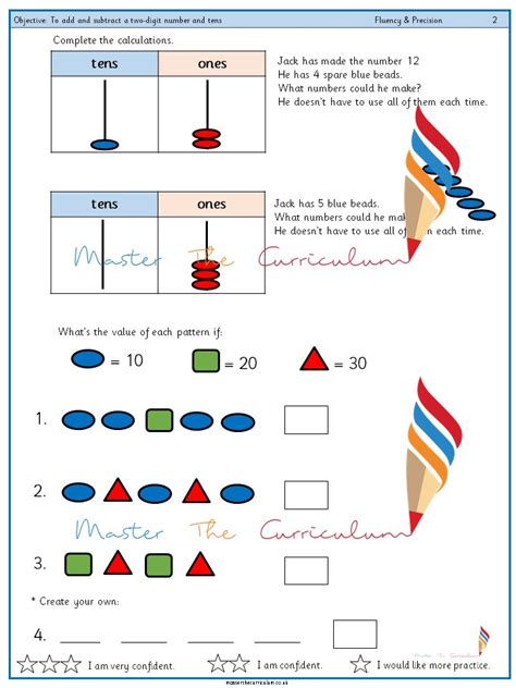add and subtract numbers using concrete objects pictorial representations and mentally