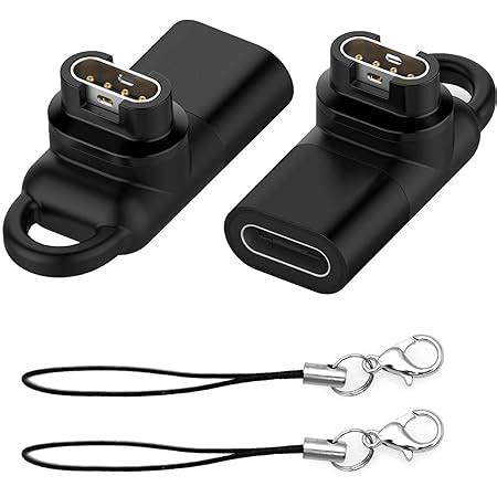 Paquete De Adaptadores Usb C Hembra Para Garmin Watch Charger