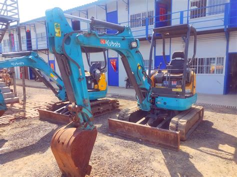 Used Kubota Excavator U30 Kubota Digger Secondhand 3t Construction