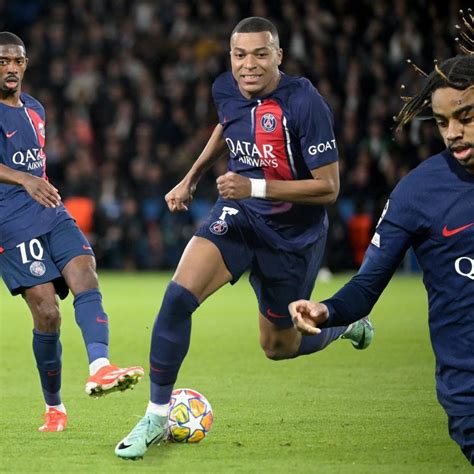 Foot Le PSG compte sur son trio Dembélé Mbappé Barcola face à Dortmund