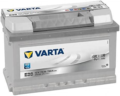 Varta Silver Dynamic E44 Starterbatterie 5774000783162 12V 77Ah 780A