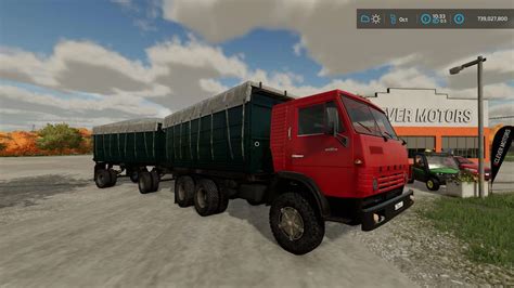 KAMAZ 5320 Trailer GKB V1 0 FS22 Mod Farming Simulator 22 Mod
