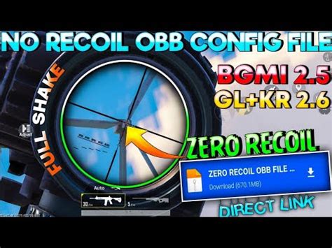 Bgmi Update Zero Recoil Sensitivity Settings Bgmi New
