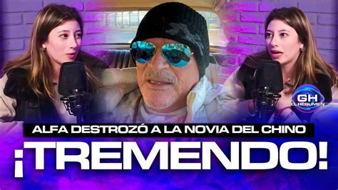 A LA JUSTICIA Alfa DESTROZÓ a Marisol la novia del Chino de GH por