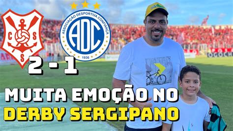 O BICHO PEGOU NO CLÁSSICO E O SERGIPE VENCEU O CONFIANÇA DE VIRADA NO