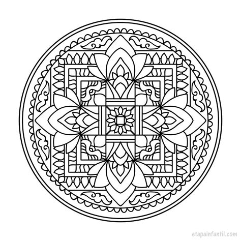 Im Genes De Mandalas Para Ni Os Para Descargar E Imprimir