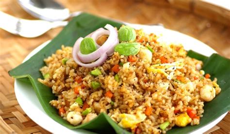 L excellente recette du riz frit thaïlandais Vivre en Thaïlande