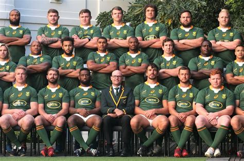 SQUAD LISTS How Springboks Wales Will Line Up