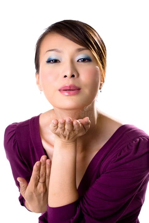 Fille Asiatique Avec Des Ailes Image stock Image du sensualité beau