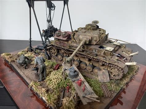 Repairing Of Pz Kpfw Iv Ausf H Big Set Iuliana Stanculescu