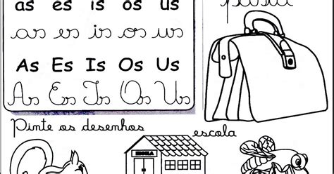 Rosearts Atividades Para Imprimir S Entre Vogais Sons Do X Ss
