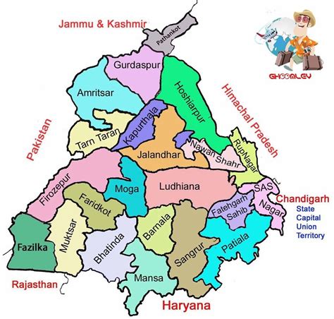 Punjab Village Map