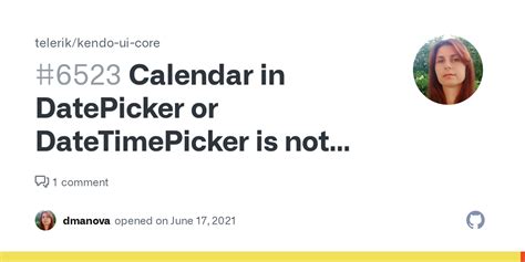 calendar in datepicker or datetimepicker is not properly styled when used in grid filter · issue