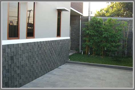 21 Contoh Batu Alam Untuk Dinding Rumah Modern Sun Ebank