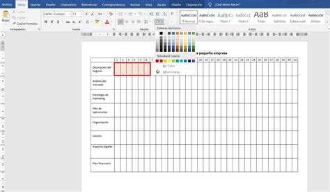Cómo hacer un diagrama de Gantt en Word con ejemplos