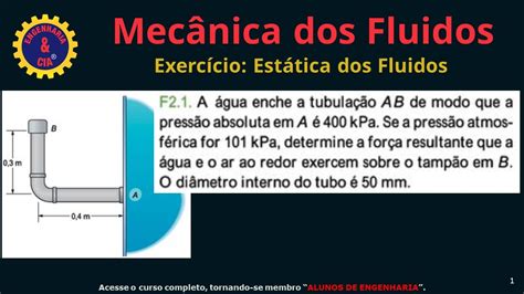 Aula PRESSAO ABSOLUTA PRESSÃO MANOMÉTRICA YouTube