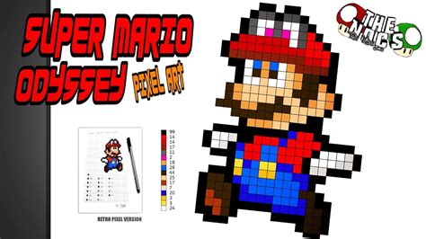 Mario Odyssey Pixel Art Grid Pixel Art Grid Gallery