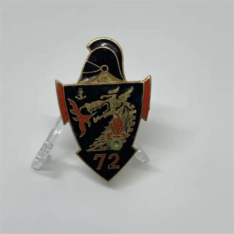 D16 INSIGNE MILITAIRE Légion Du 72e Bataillon Du Génie Drago Paris