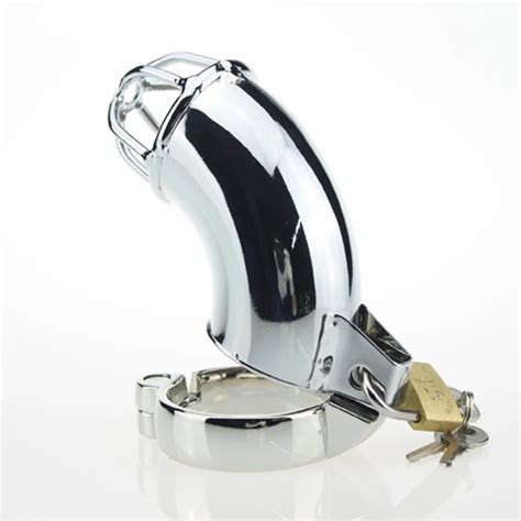 Stainless Steel Male Chastity Device Cages Virginity Locks Chastity