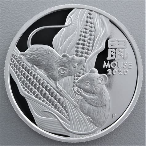 Silbermünze Lunar III Maus 2020 Three Coin Set 2oz 1oz 1 2oz kaufen