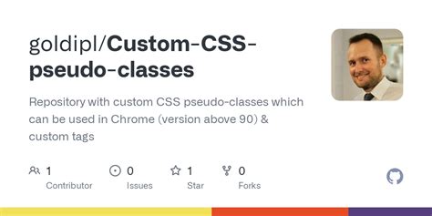 Github Goldipl Custom Css Pseudo Classes Repository With Custom Css