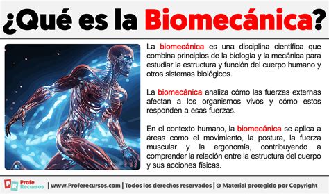 Que es la Biomecanica Definición de Biomecánica