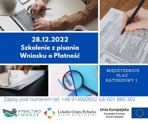 Szkolenie z wniosku o Płatność Lokalna Grupa Rybacka