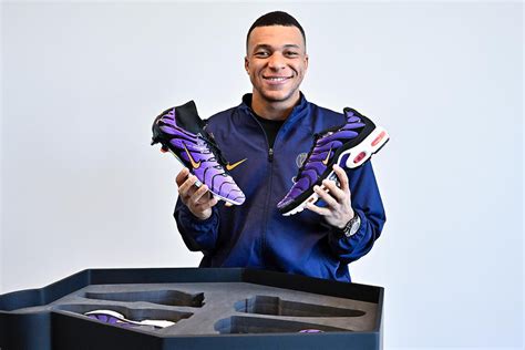 Kylian Mbappé Previews Nikes TN Inspired Mercurial Football Boot