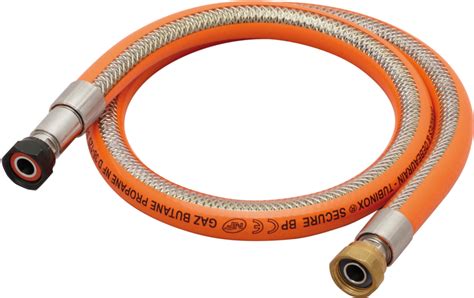 Flexible gaz Inox secure Butane et Propane 1 Mètre B