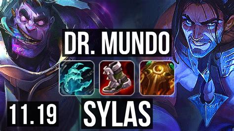DR MUNDO Vs SYLAS TOP 8 0 7 Legendary BR Diamond V11 19 YouTube