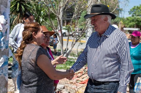Enrique Vega supervisa avance de obras de urbanización en La Griega