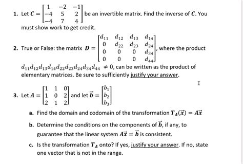 Show That B Is The Inverse Of A In Matrix 2 2