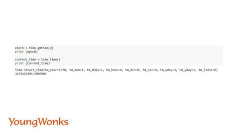 python time module